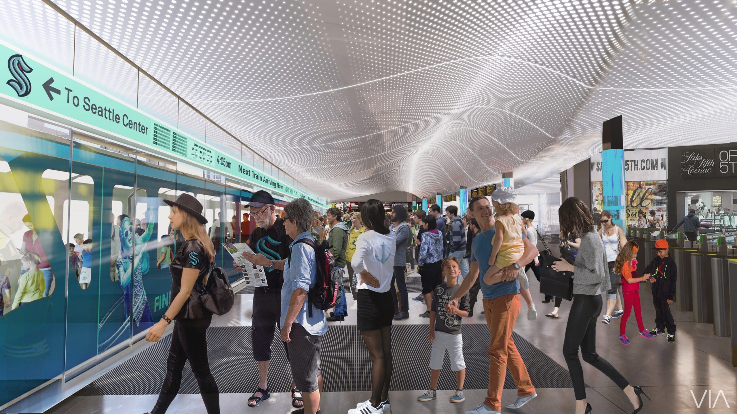 Construction Begins at Westlake Monorail Station! - Seattle Monorail